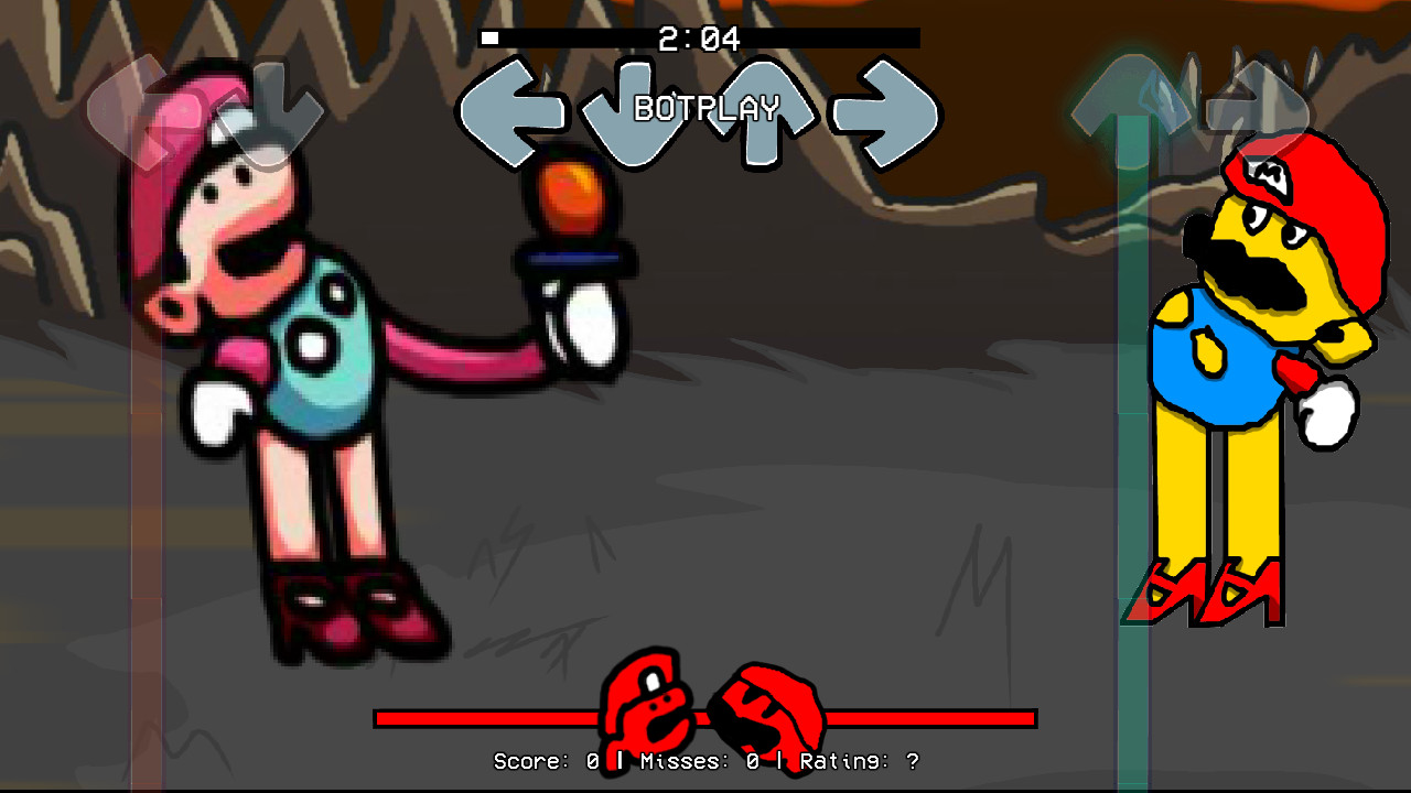 Vs Diagonal Mario And Kochobo Full Week (2.1!) [Friday Night Funkin ...