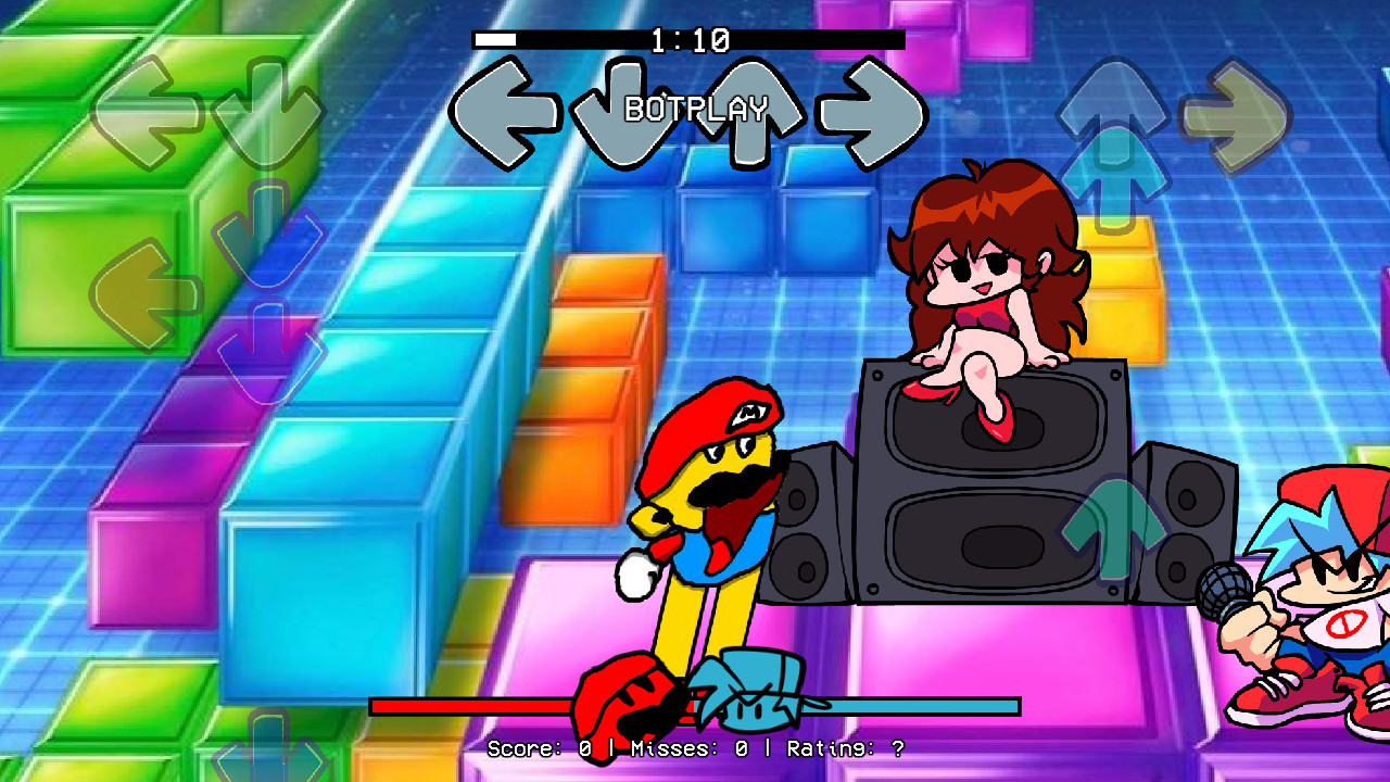 Vs Diagonal Mario And Kochobo Full Week (2.1!) [Friday Night Funkin ...