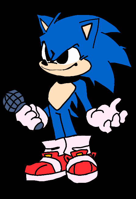 Movie Sonic Over Bf [friday Night Funkin] [mods]