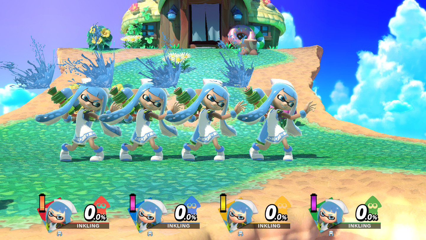 Squid Girl Inkling Mod for Super Smash Bros. Ultimate | SSBU Mods