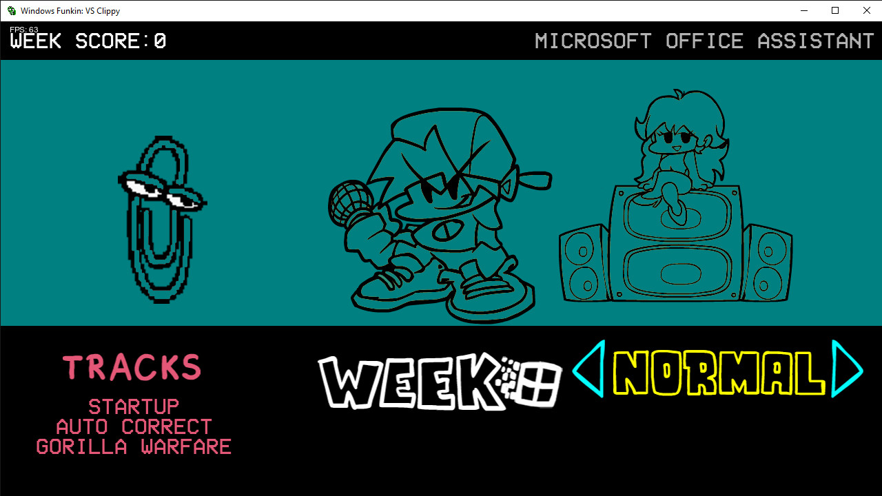 Windows Funkin': VS Clippy Mod for Friday Night Funkin' | FNF Mods