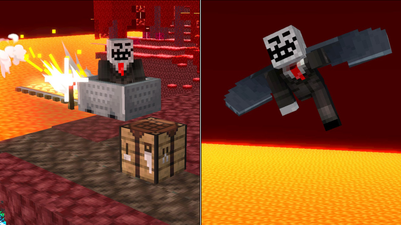 Troll Face Minecraft Steve