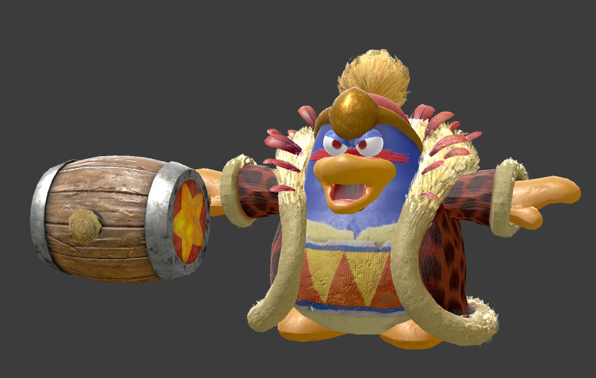 REAL Kirby Discovery/Forgotten Land Dedede Mod for Super Smash Bros ...