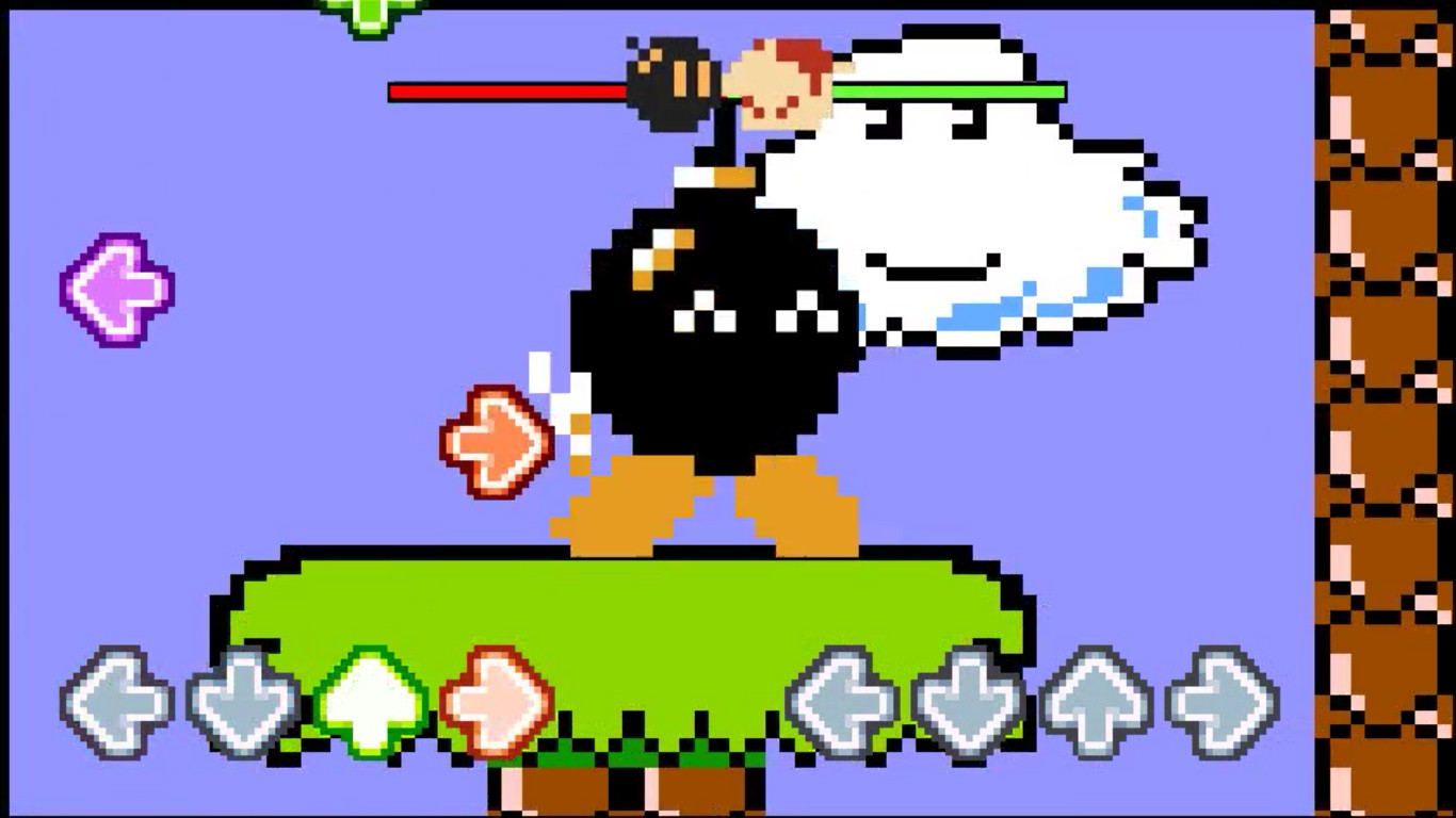 FNF Multiplayer | Super Mario Bros. Funk Mix DX Mod for Friday Night ...