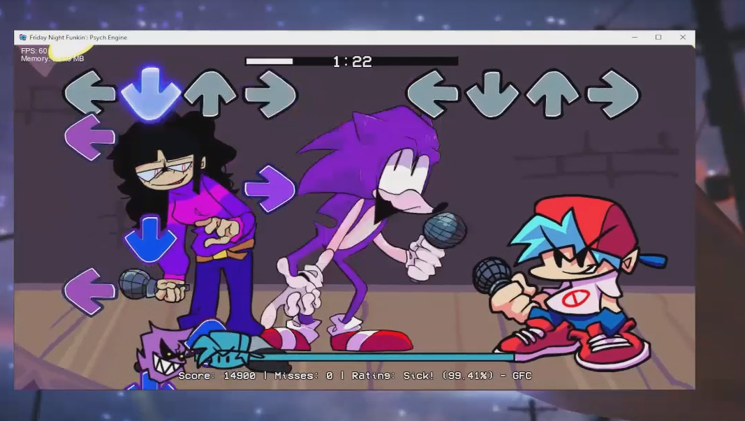 [Free sprites] needlemouse Mod for Friday Night Funkin' | FNF Mods