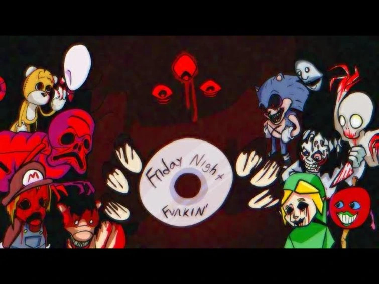 FNF Creepypasta Collection HG1(DEMO) [Friday Night Funkin'] [Mods]