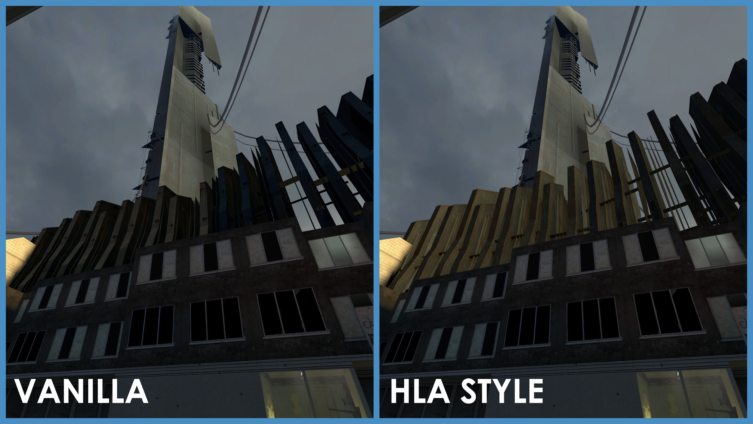 HLA Combine's Walls Mod for Half-Life 2 | HL2 Mods