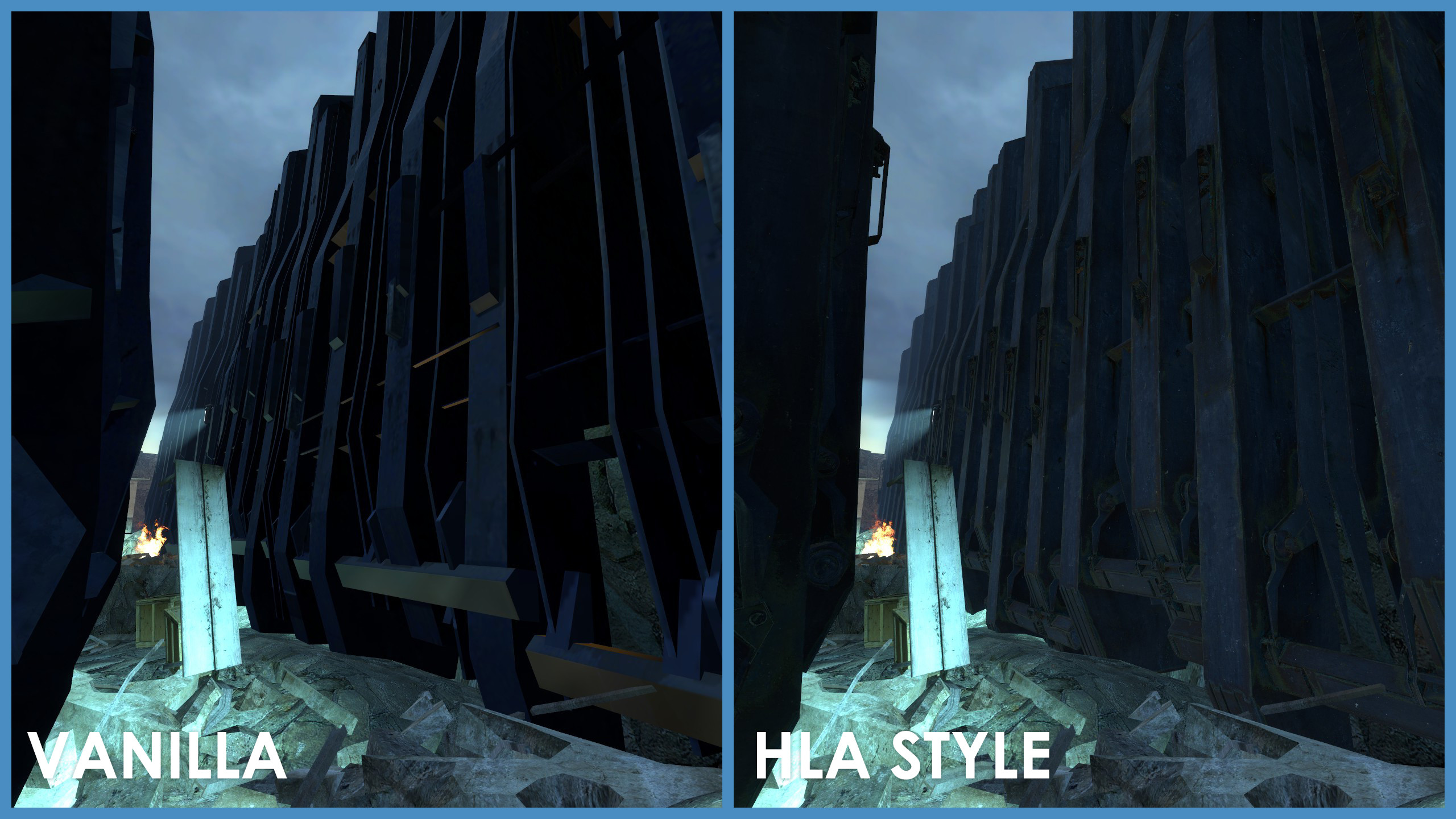 HLA Combine's Walls Mod for Half-Life 2 | HL2 Mods
