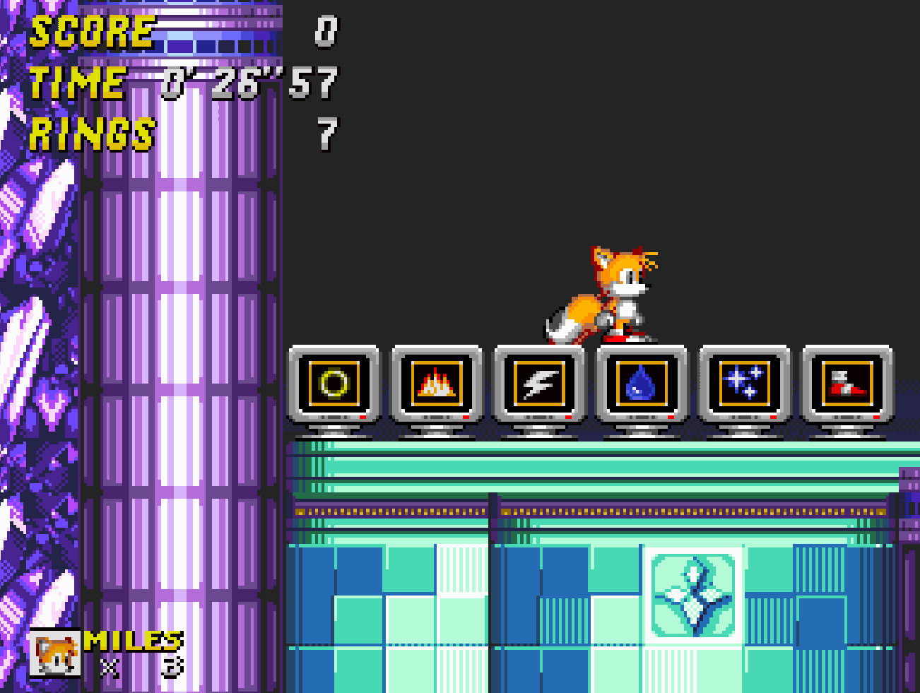 Sonic 2 Absolute HUD and Monitor Icons Mod for Sonic 3 A.I.R. | S3AIR Mods