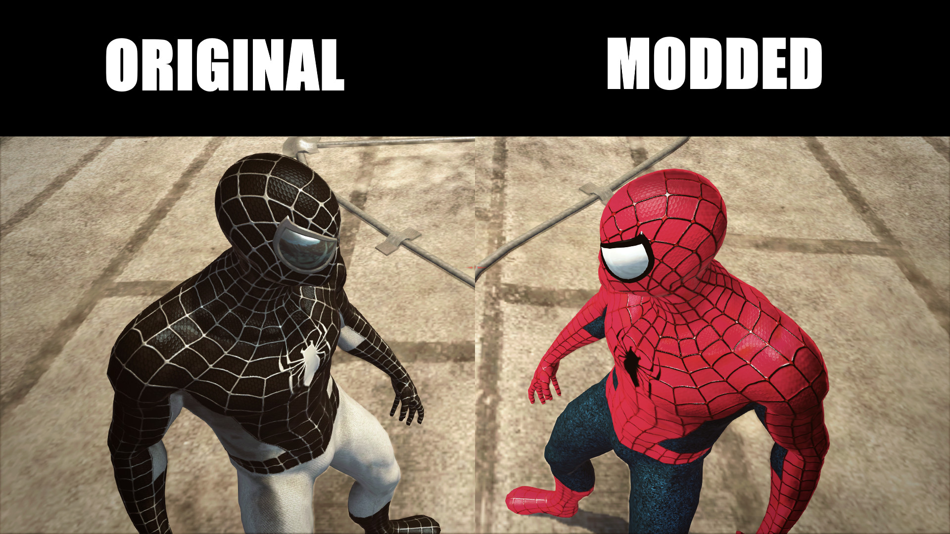 TASM1-Classic Comic Suit Redux Mod for The Amazing Spider-Man | TASM Mods