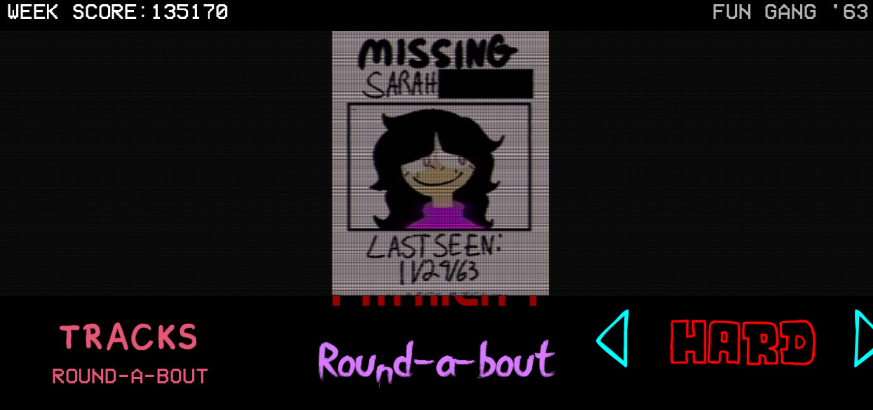 Mid-Effort Round-A-Bout (Vs. Sarah) Mod for Friday Night Funkin' | FNF Mods