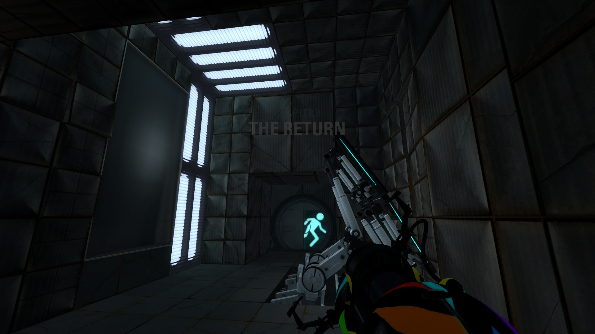 Portal 1 walls Mod for Portal 2 | P2 Mods