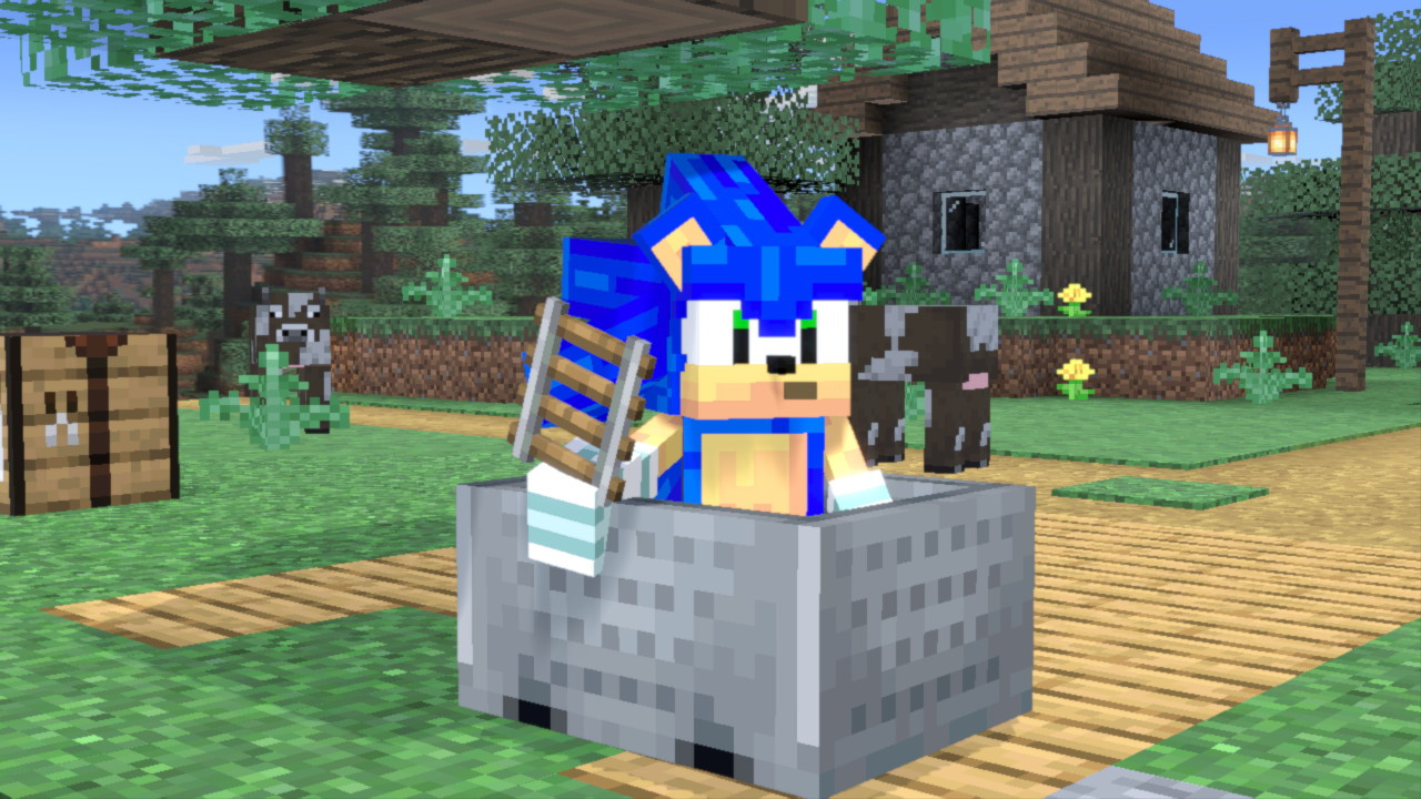 Minecraft Sonic Mod for Super Smash Bros. Ultimate | SSBU Mods