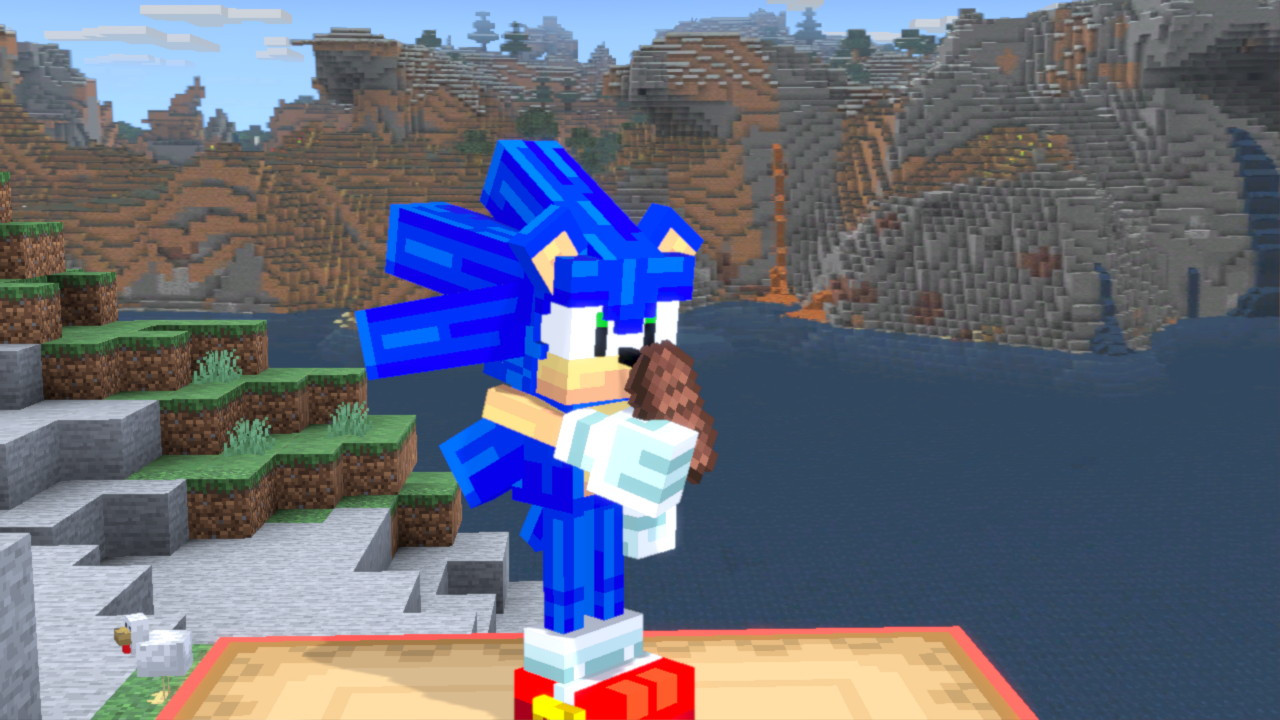 Minecraft Sonic Mod for Super Smash Bros. Ultimate | SSBU Mods