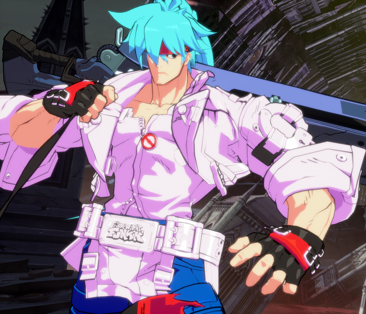 FNF Boyfriend Sol Badguy (Color 11) Mod for GUILTY GEAR -STRIVE- | GGST ...