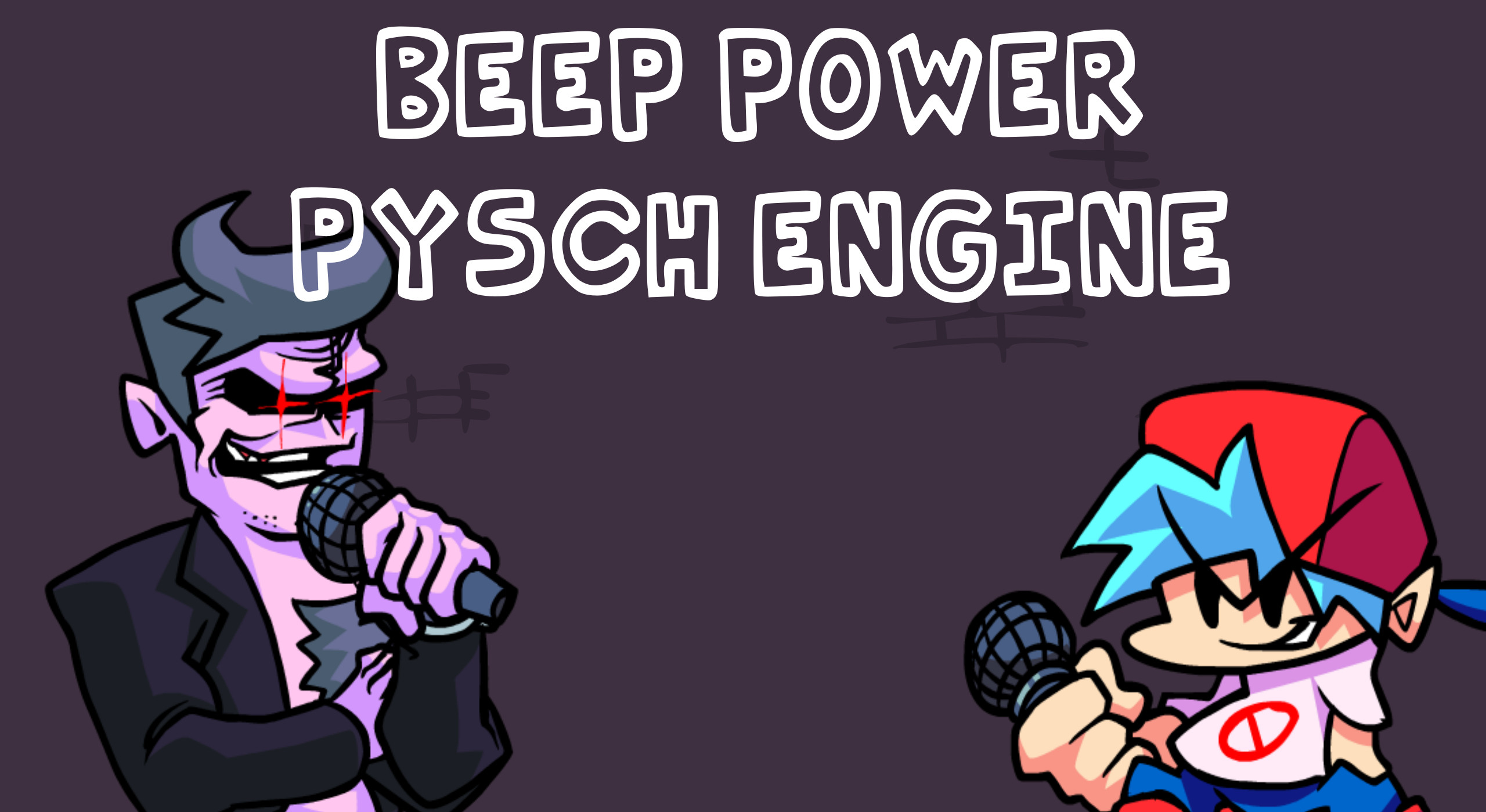 Beep Power Awesome Way in Psych Engine Edition V2 Mod for Friday Night ...
