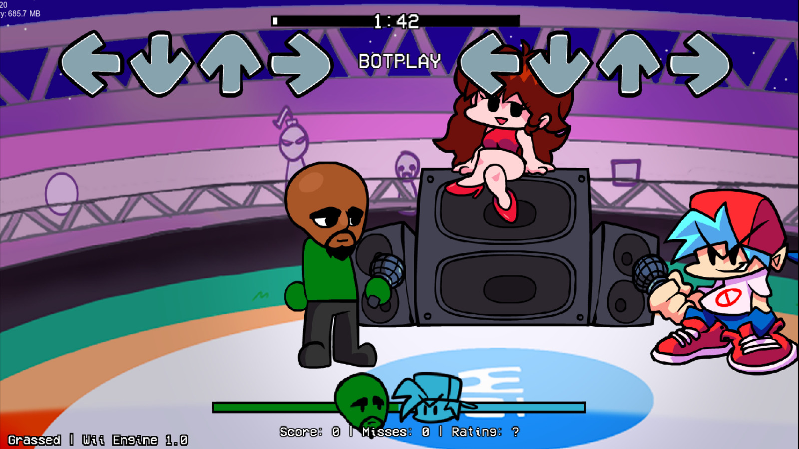 Vs Green Matt Mod for Friday Night Funkin' | FNF Mods