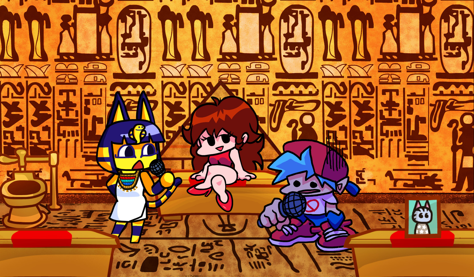 Friday Night Crossin' Mod for Friday Night Funkin' | FNF Mods