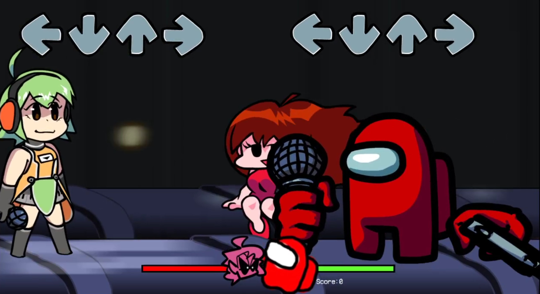 Playable V1 Red Impostor [Friday Night Funkin'] [Mods]