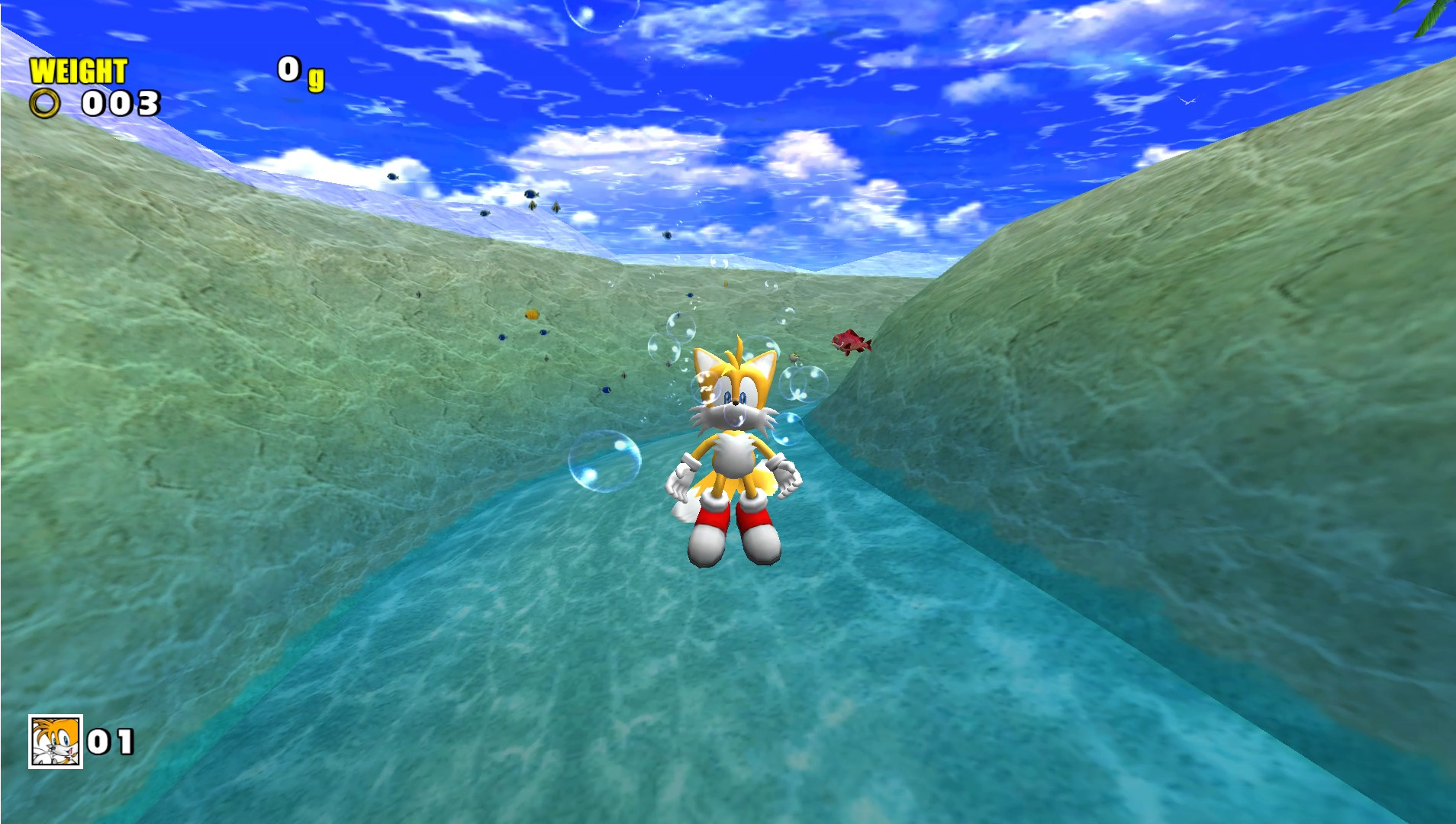 Tails underwater overhaul Mod for Sonic Adventure DX | SADX Mods