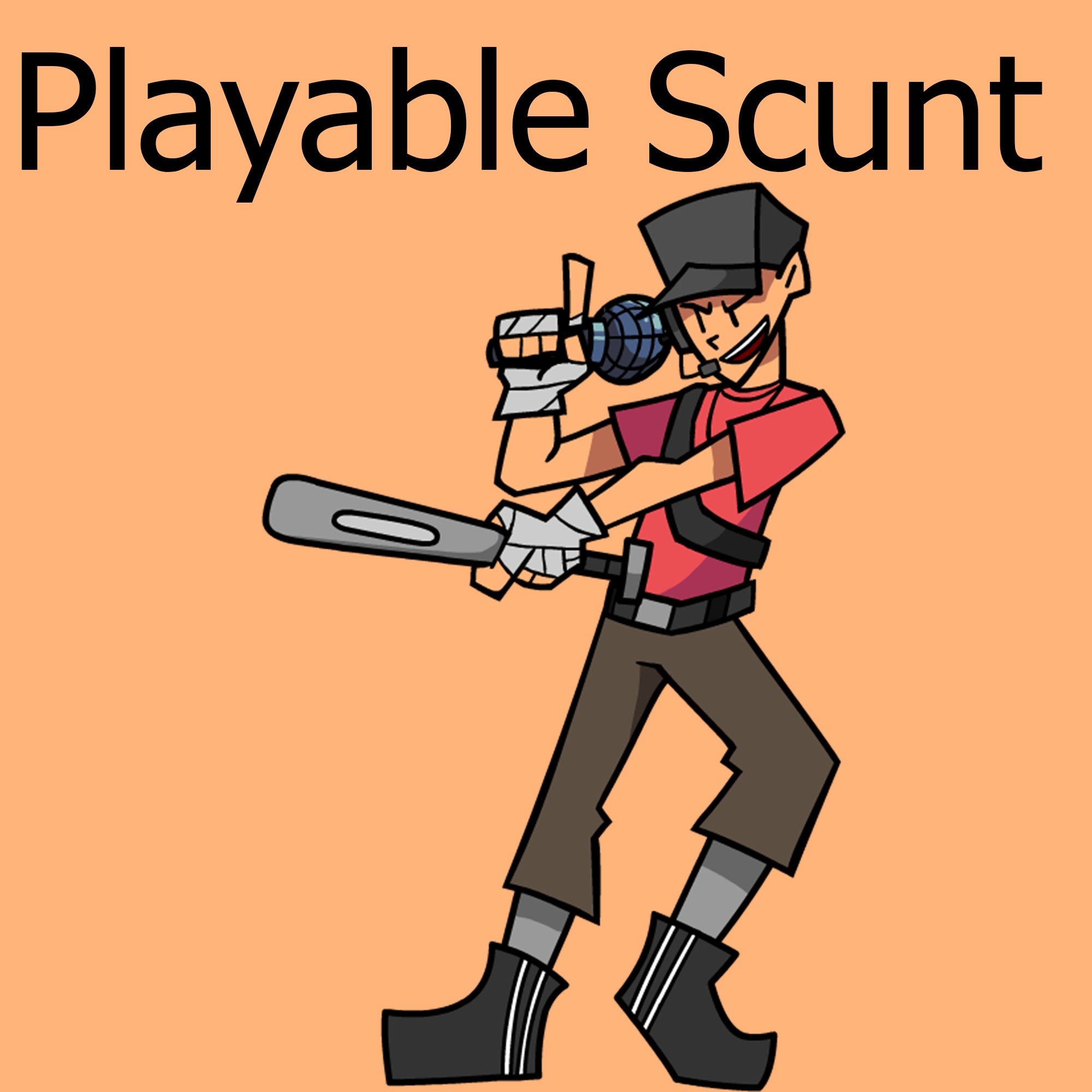 Playable Scunt [Friday Night Funkin'] [Mods]