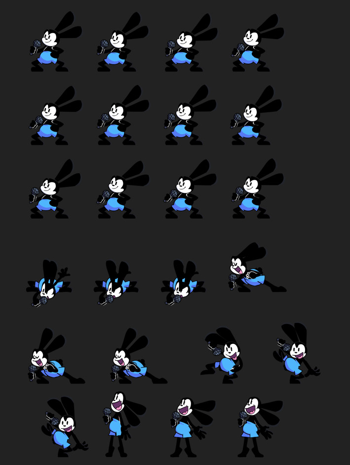 Playable Oswald Mod for Friday Night Funkin' | FNF Mods