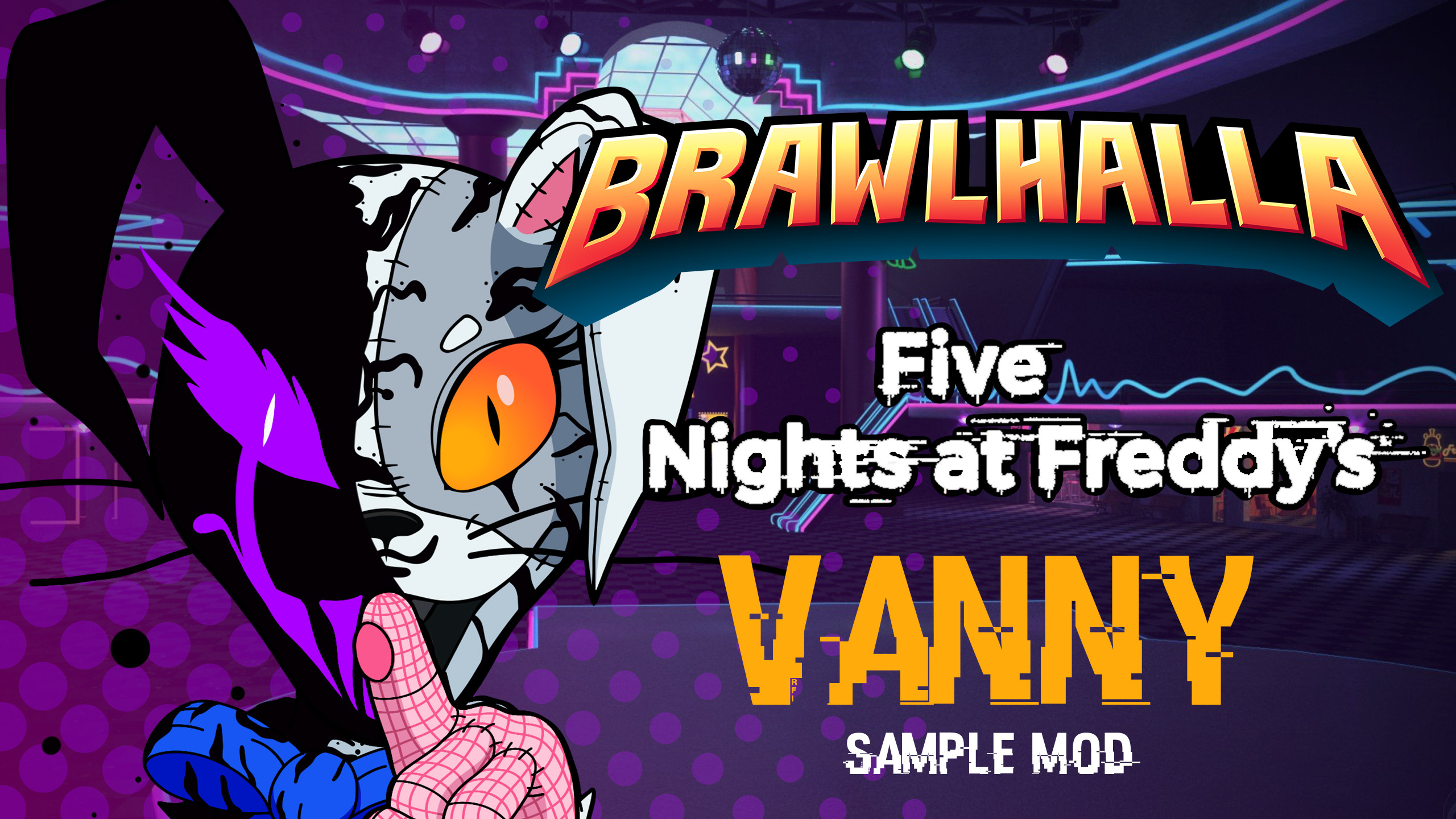 Vanny sample mod (FNAF) Mod for Brawlhalla | BHalla Mods