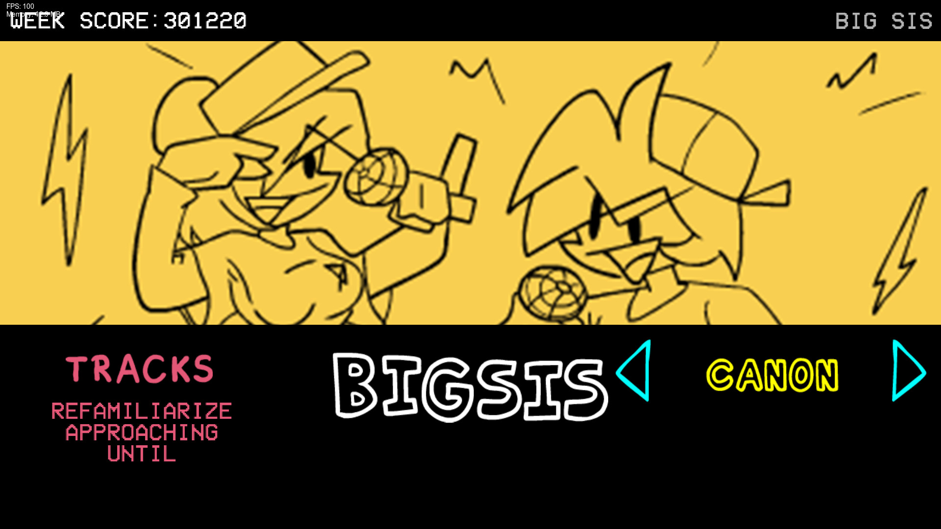 FNF Vs. Big Sis (port to psych engine) Mod for Friday Night Funkin ...
