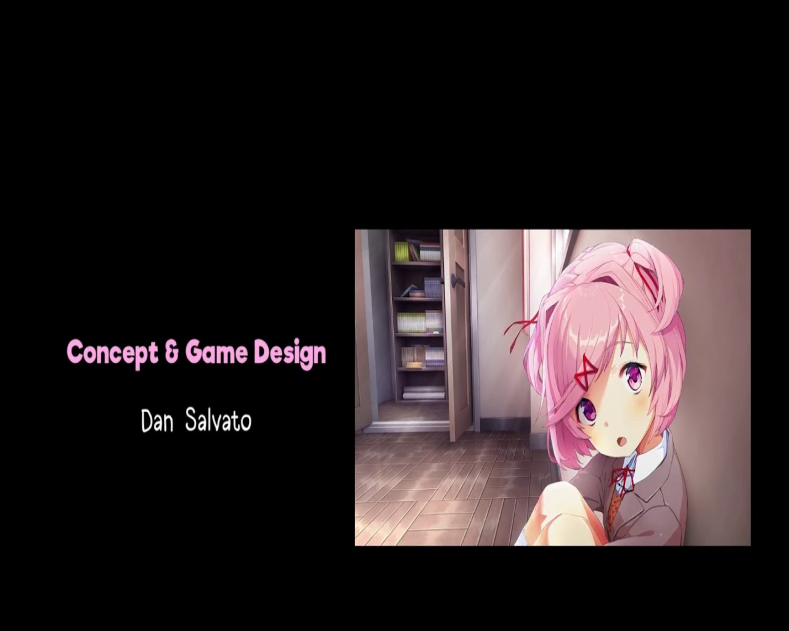 Doki Doki Literature Club+ Credits Over Opening Mod for Super Smash ...