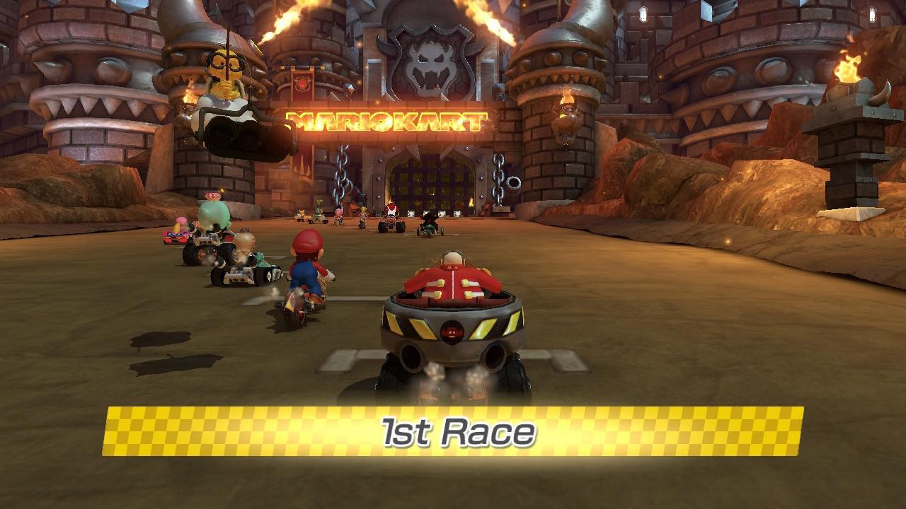 Dr. Eggman Takes Over the Race! Mod for Mario Kart 8 Deluxe | MK8D Mods