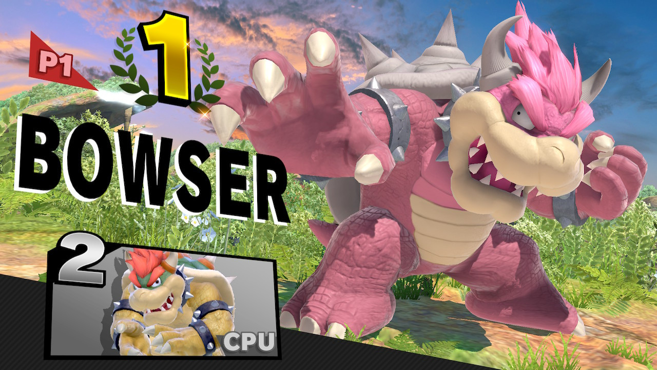 Results Screen - Gaur Plains Mod for Super Smash Bros. Ultimate | SSBU Mods
