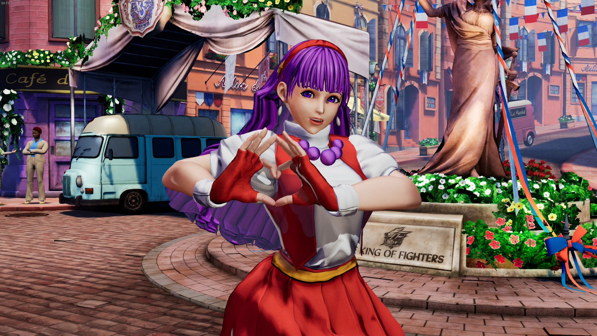 Classic Athena 97 style [The King of Fighters XV] [Mods]