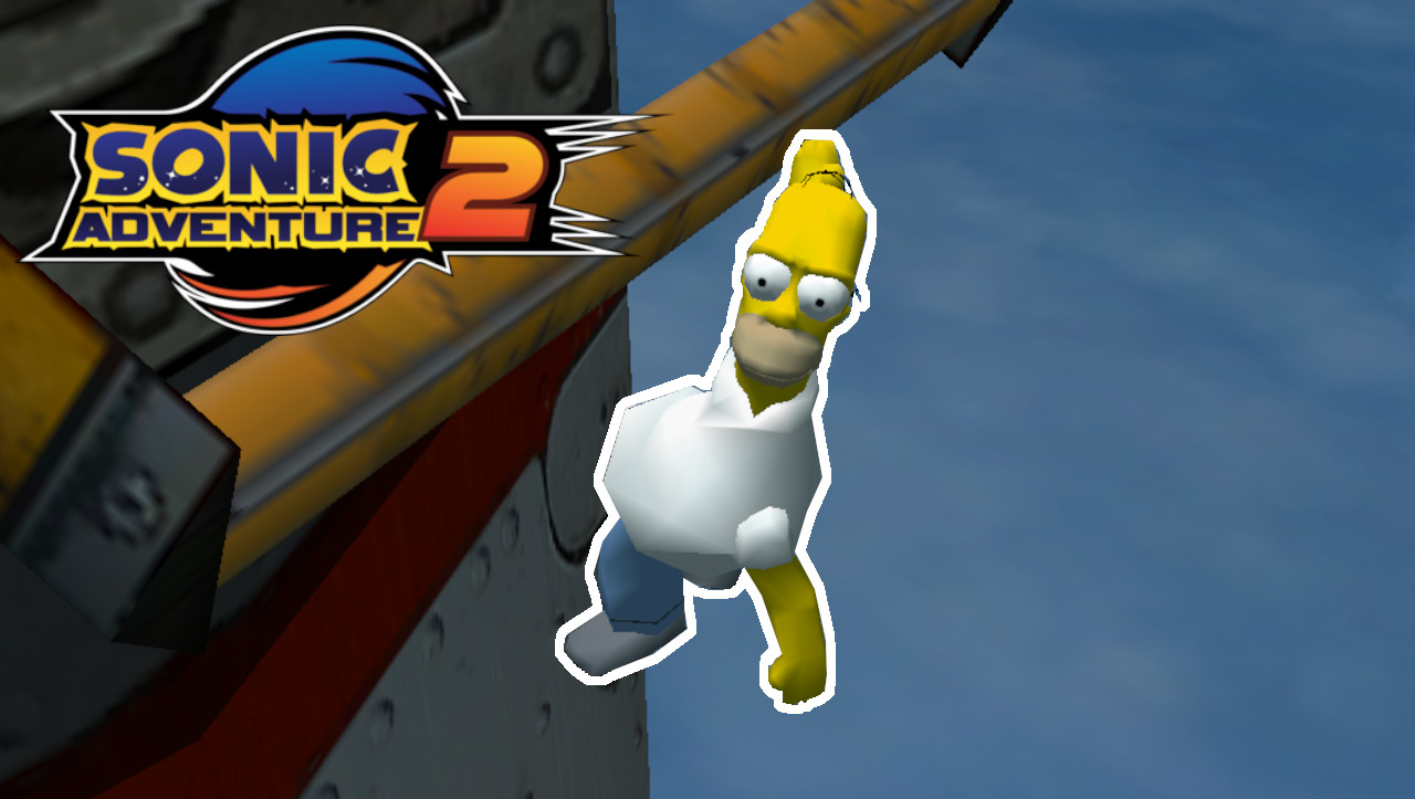 Homer Simpsonic Mod for Sonic Adventure 2 | SA2 Mods
