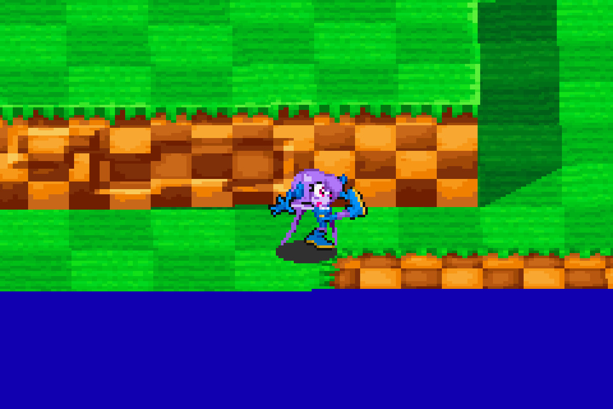 Lilac over Amy Mod for Sonic Battle | SB Mods