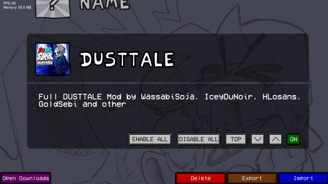 FNF Extra (modloader) [GameBanana site in engine] Mod for Friday Night ...