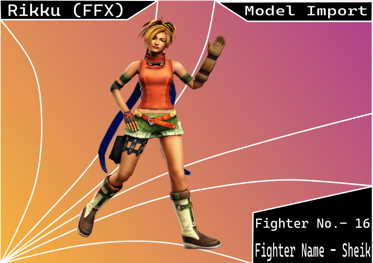 Rikku (FFX) Mod for Super Smash Bros. Ultimate | SSBU Mods