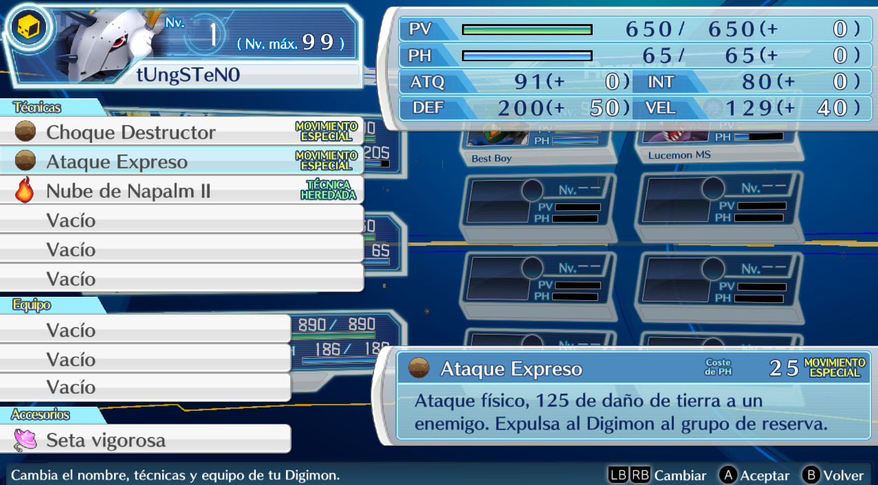 GrandLocomon Special Move Restoration Mod for Digimon Story Cyber ...