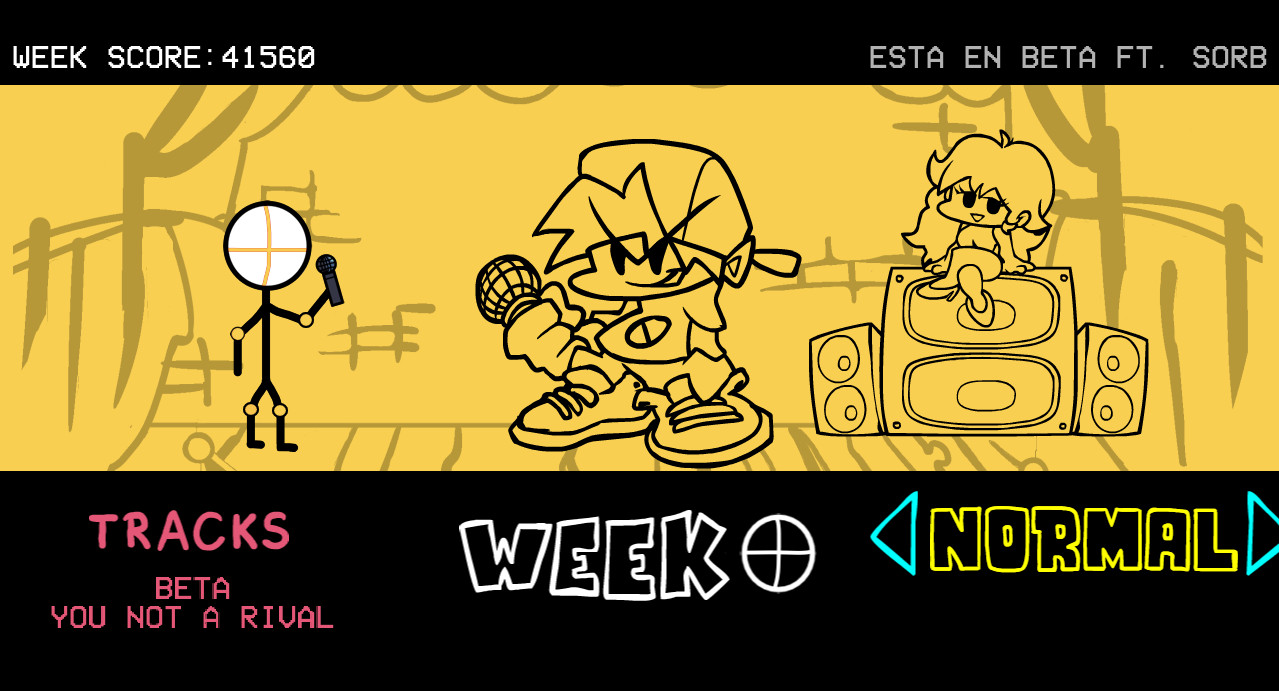 FNF Beta Battle Mod Mod for Friday Night Funkin' | FNF Mods