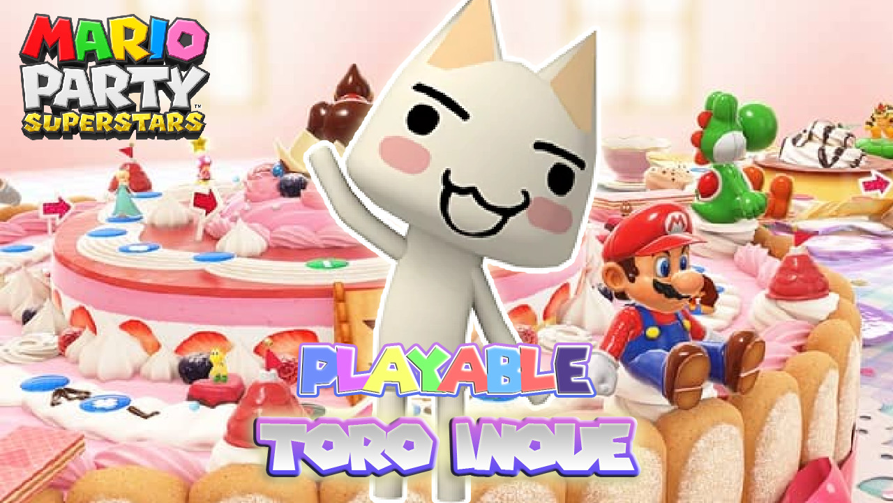 Toro Inoue over Birdo Mod for Mario Party Superstars | MPS Mods