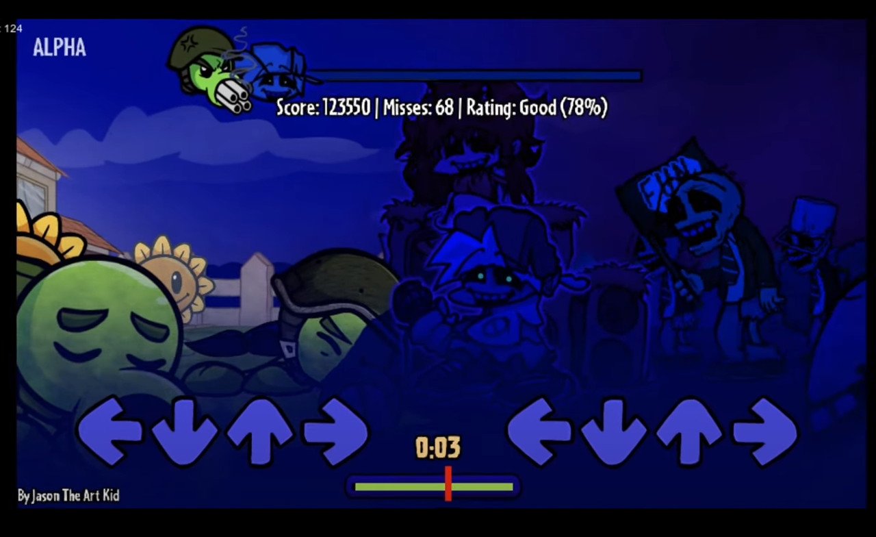 Majin Plants Vs Rappers Mod for Friday Night Funkin' | FNF Mods