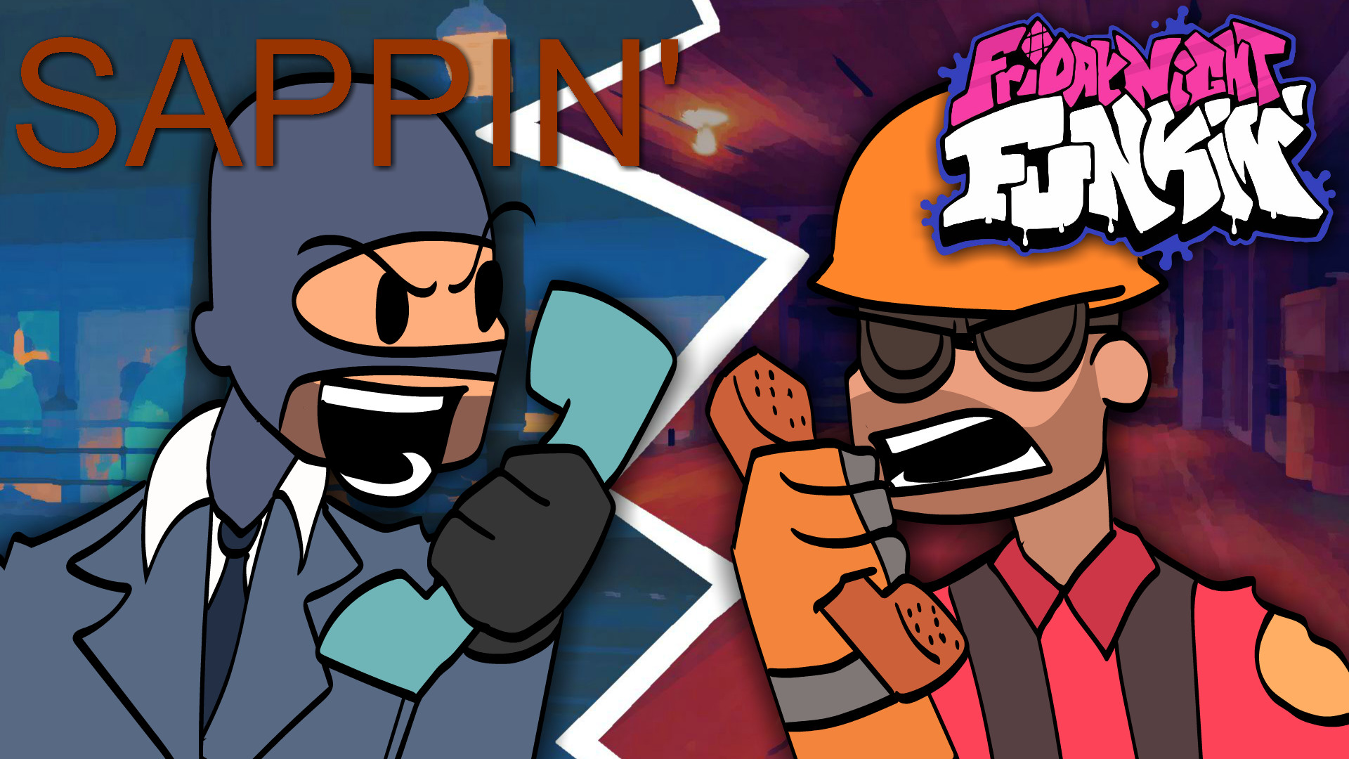 Tf2 x FNF Prank call (Sappin') Mod for Friday Night Funkin' | FNF Mods