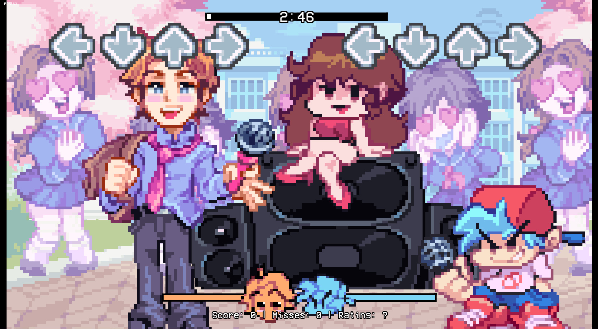 Vs Senpai Fansong - Romance [Friday Night Funkin'] [Mods]