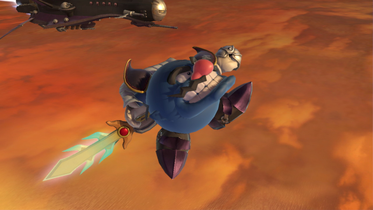 Wario's Face on Meta Knight Mod for Super Smash Bros. Ultimate | SSBU Mods