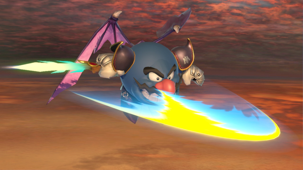 Wario's Face on Meta Knight Mod for Super Smash Bros. Ultimate | SSBU Mods