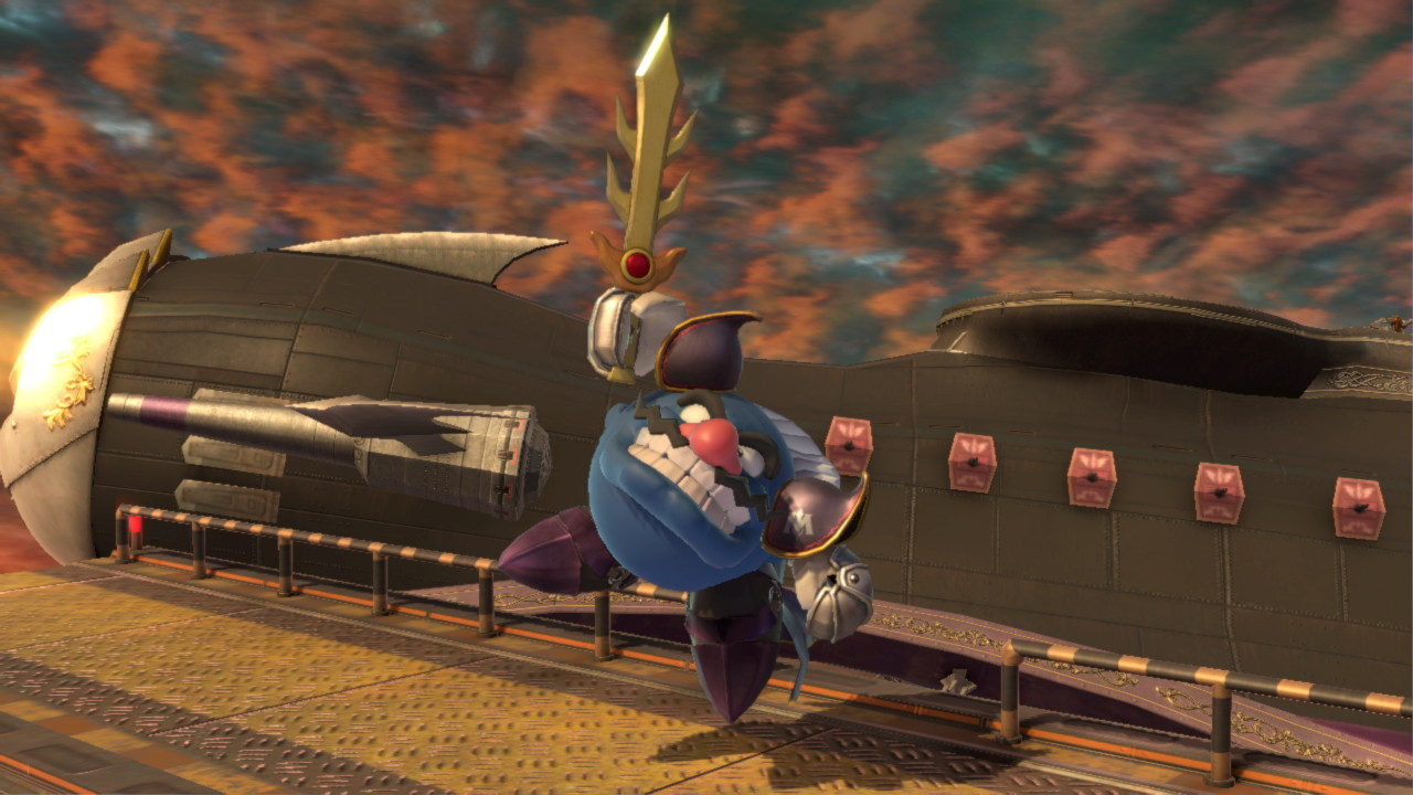 Wario's Face on Meta Knight Mod for Super Smash Bros. Ultimate | SSBU Mods