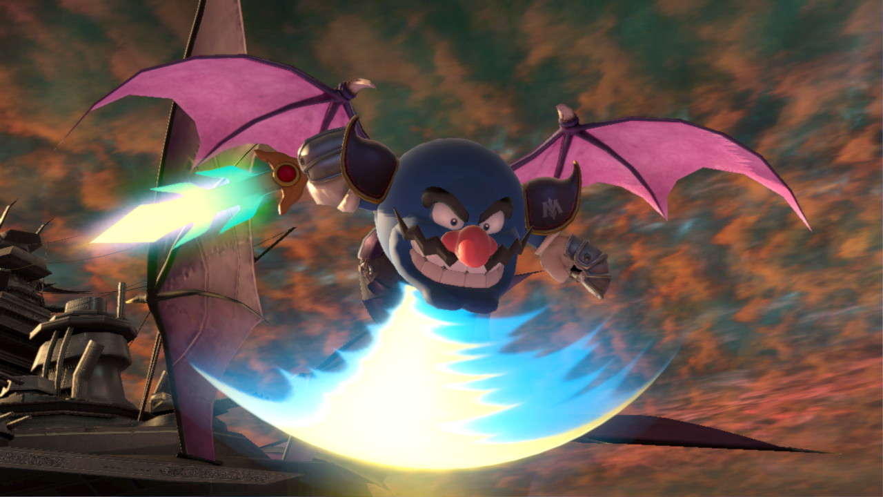 Wario's Face on Meta Knight Mod for Super Smash Bros. Ultimate | SSBU Mods