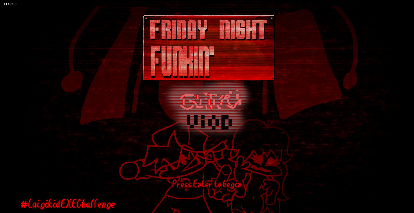 FNF glitched void (reskin of mario's madness) Mod for Friday Night ...