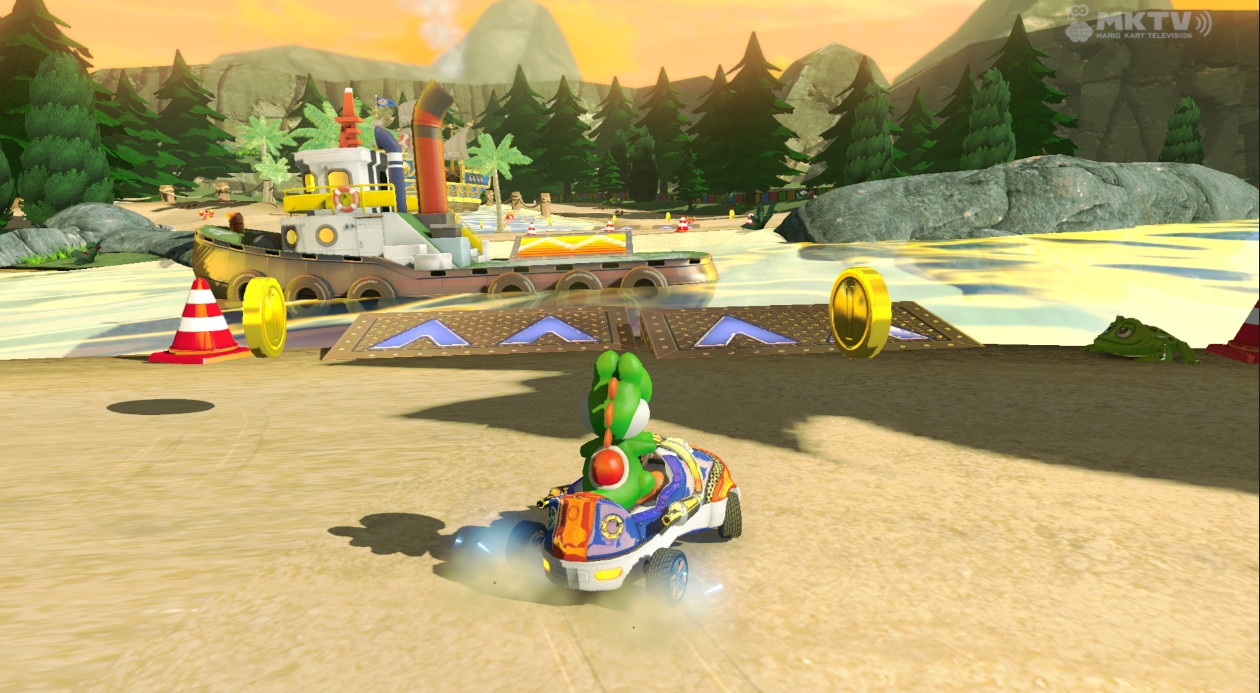 MKSC Riverside Park Mod for Mario Kart 8 | MK8 Mods