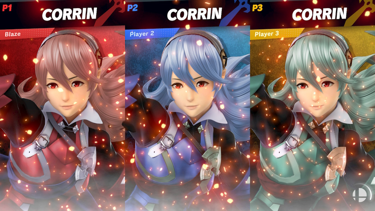 FCorrin Recolor Pack Mod for Super Smash Bros. Ultimate | SSBU Mods