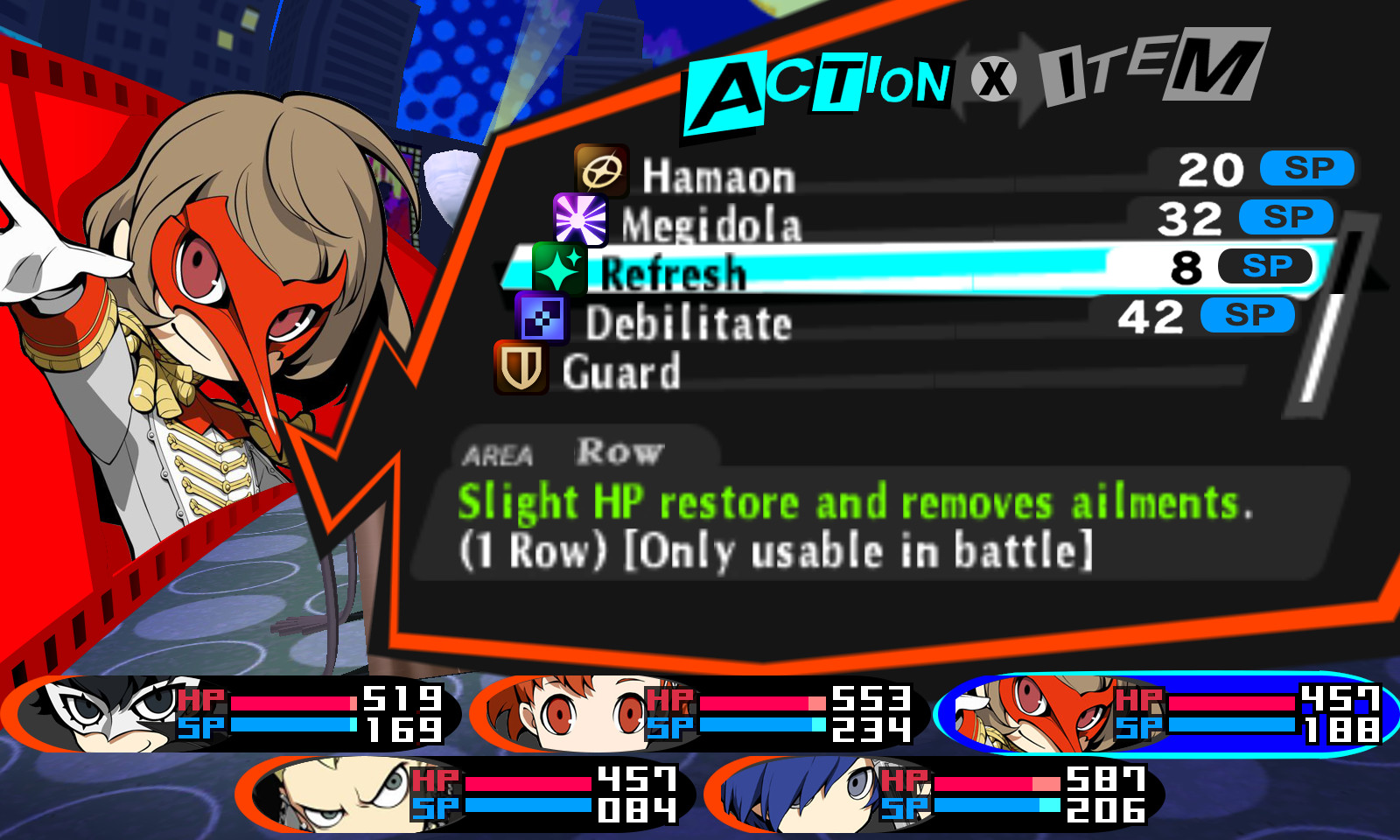 PQ2 HD Skill Icons Mod for Persona Q2 | PQ2 Mods